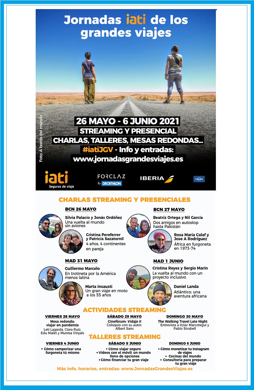 Vuelven las Jornadas IATI de los grandes viajes en 2021