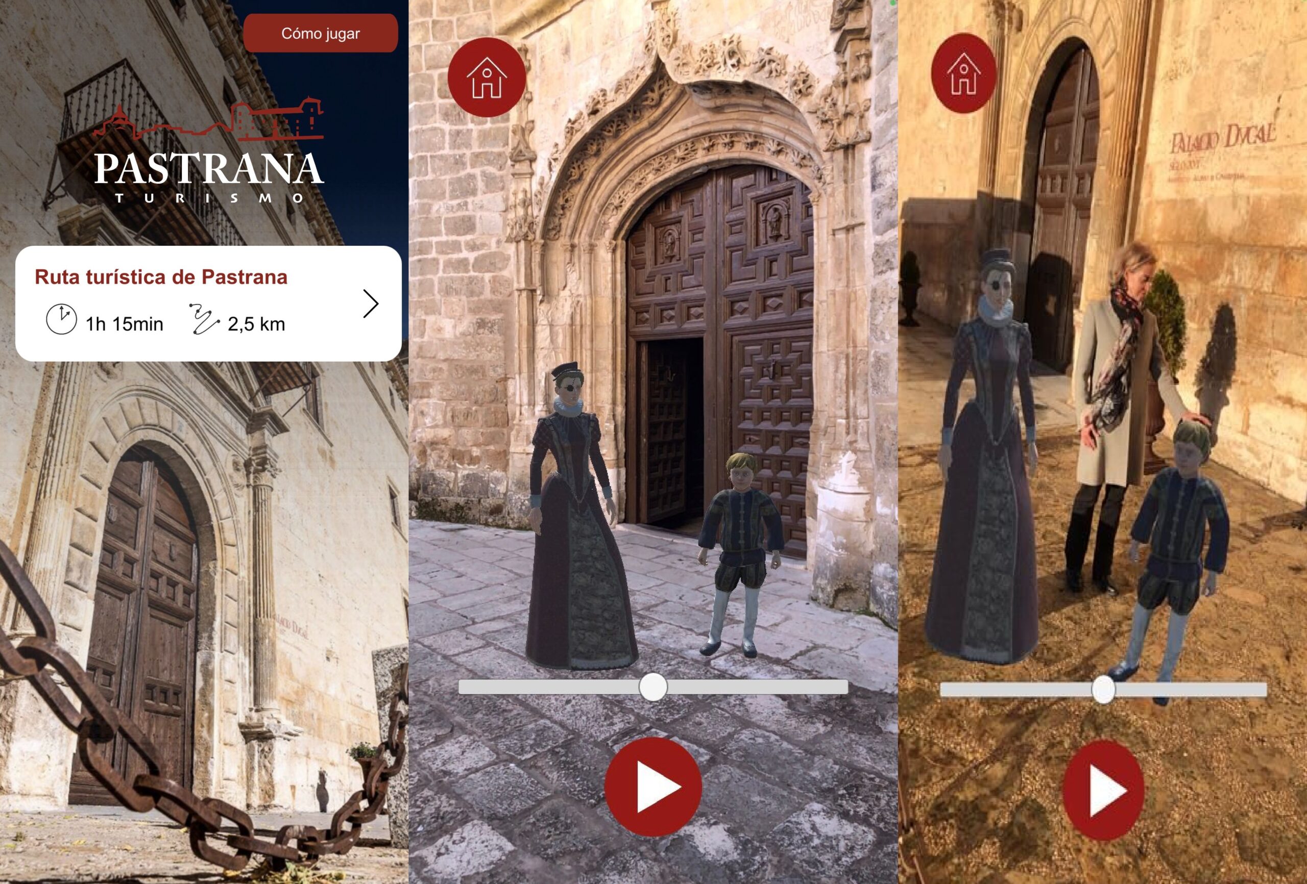 La localidad de Pastrana desarrolla un juego virtual turístico