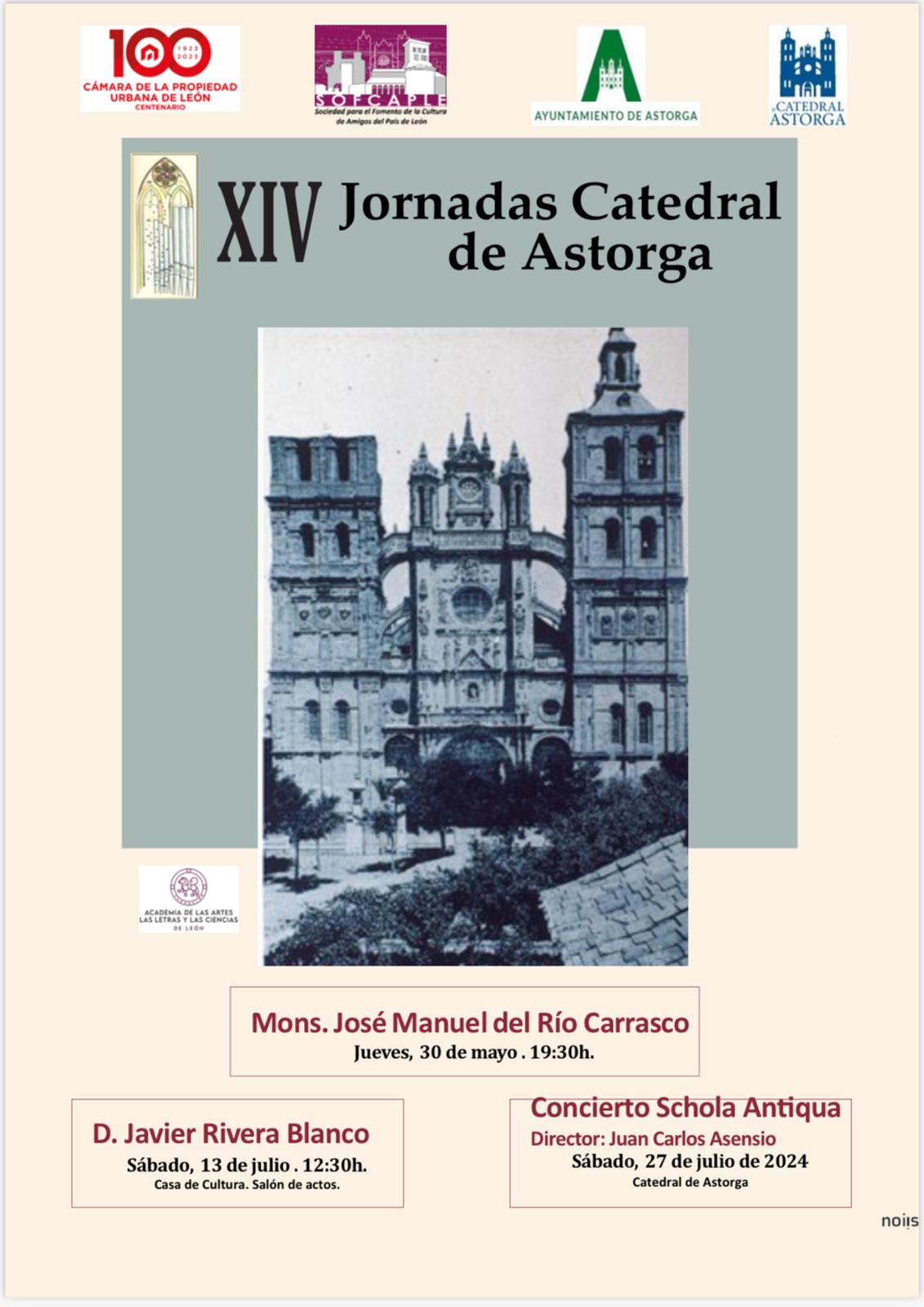 Javier Rivera Blanco impartirá la conferencia “La catedral de Astorga ...