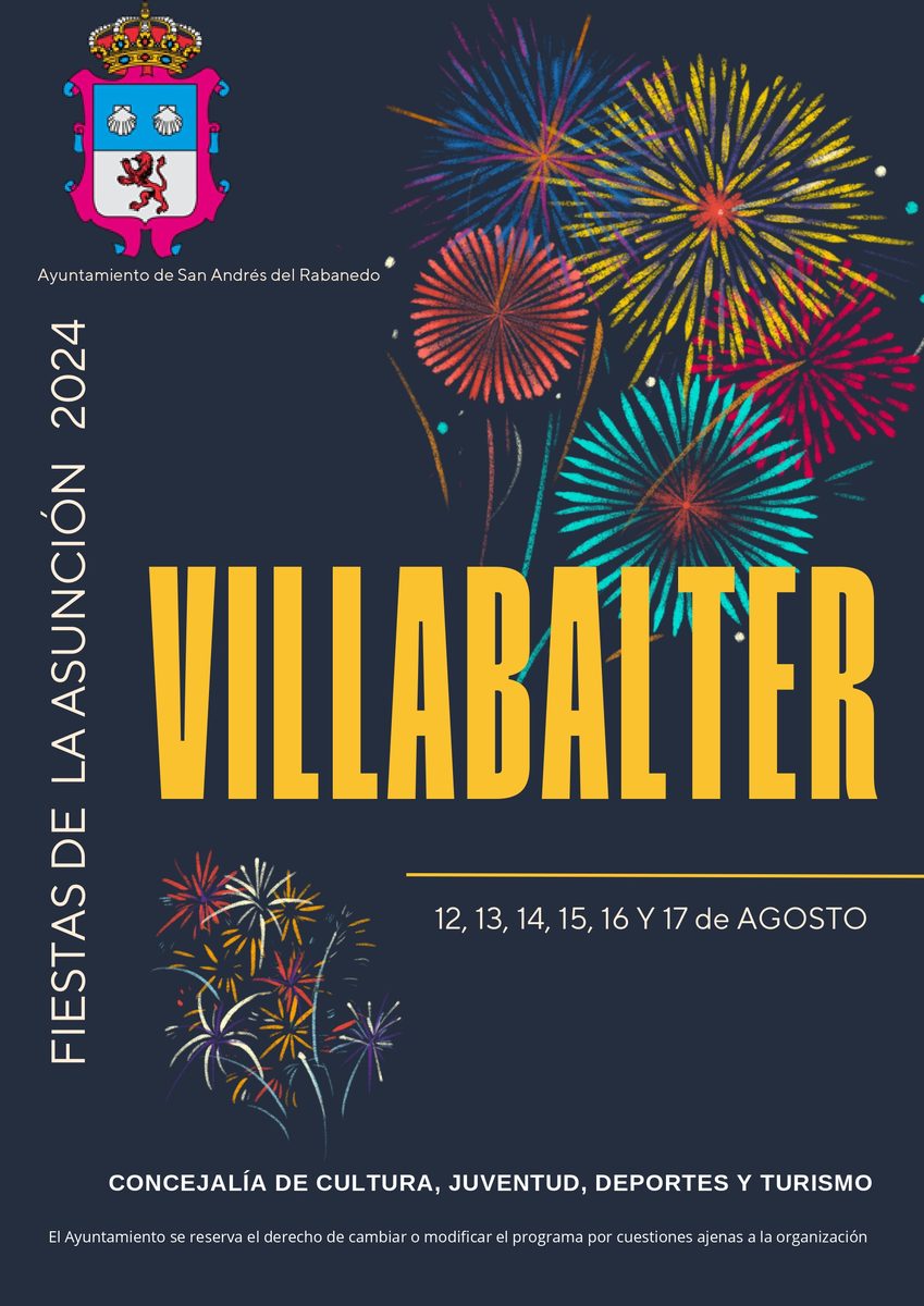 Villabalter da inicio a las ﬁestas de la Asunción con un programa de ...