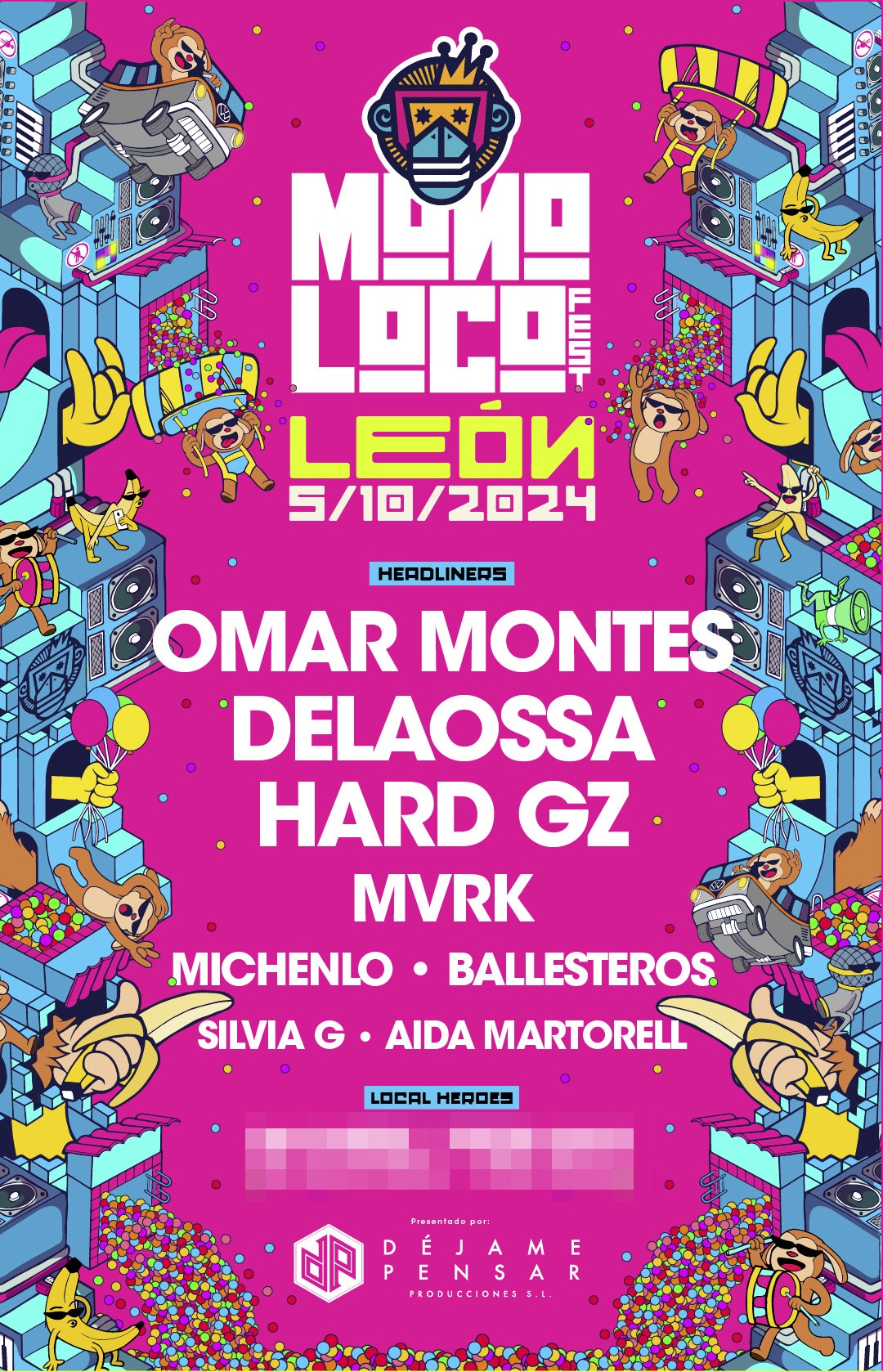 Monoloco Fest confirma su próximo evento en León, el 5 de octubre de 2024