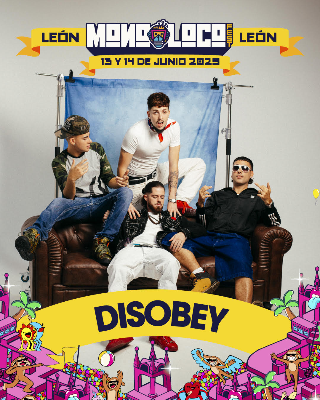 Disobey se une al Monoloco Fest: el colectivo que está revolucionando la música urbana